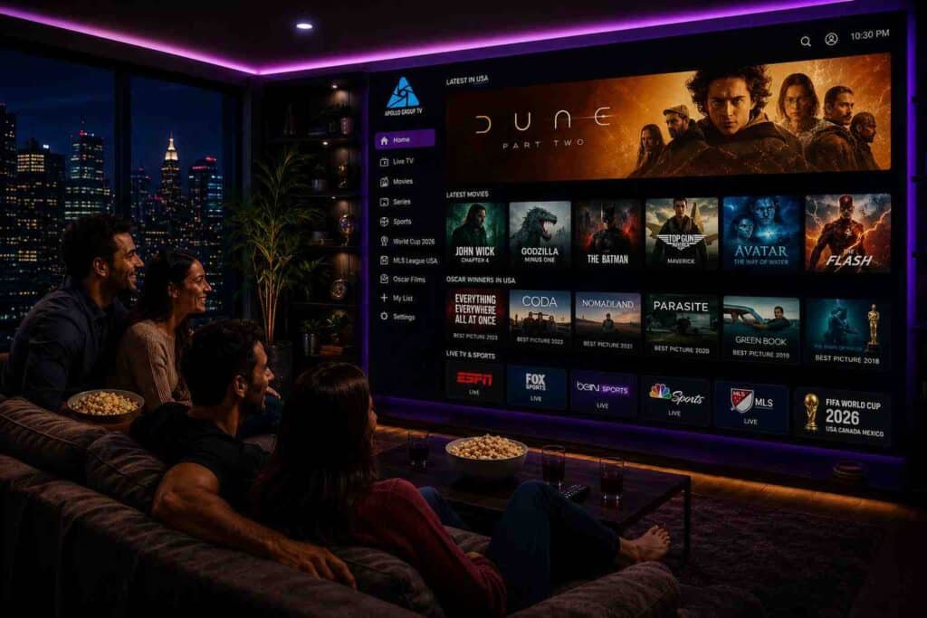 Apollo Group TV | 22,000+ Channels & 4K Apollo IPTV Streaming